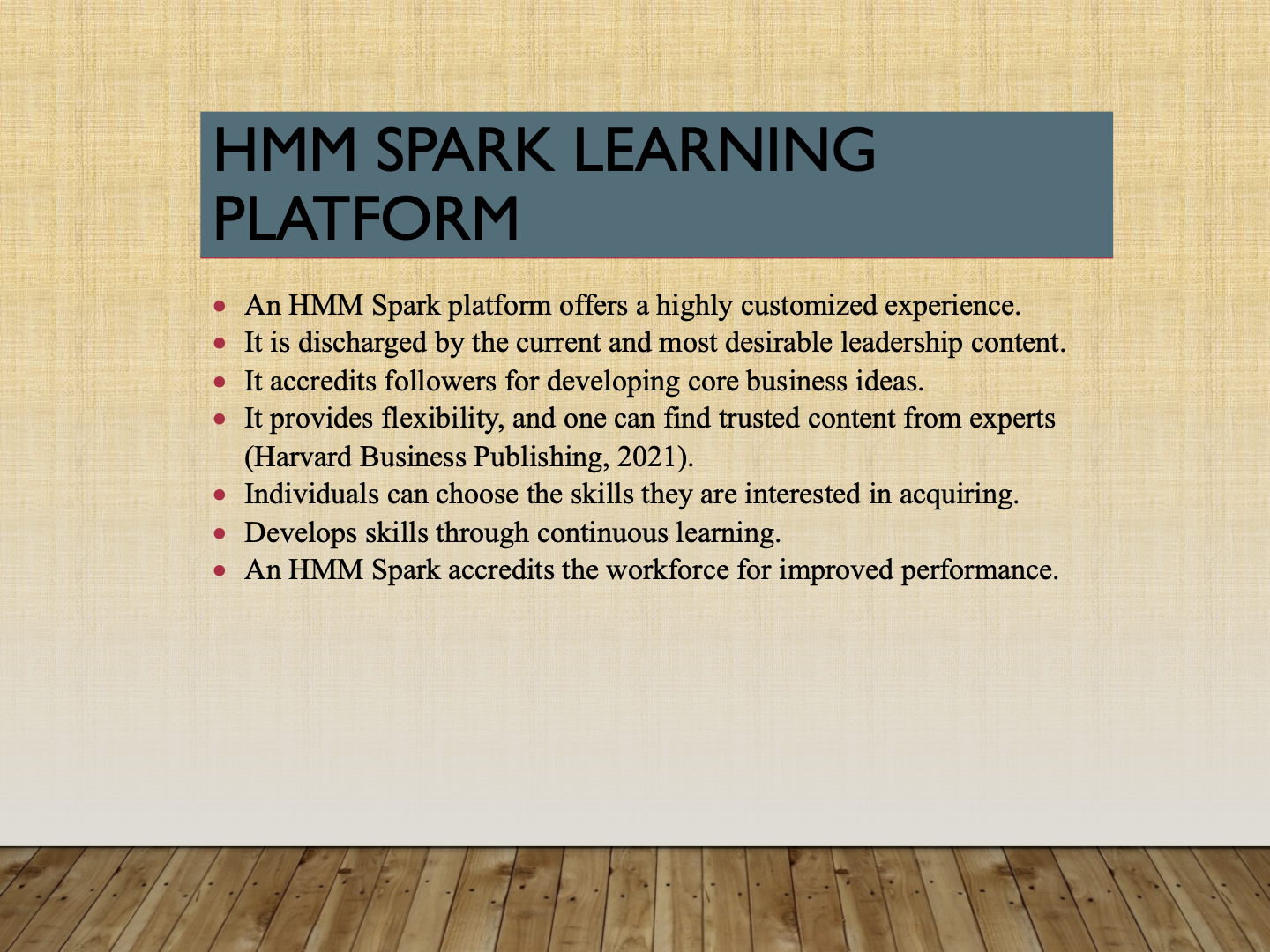 HHM Spark Learning Platform - Ranked Tutorials